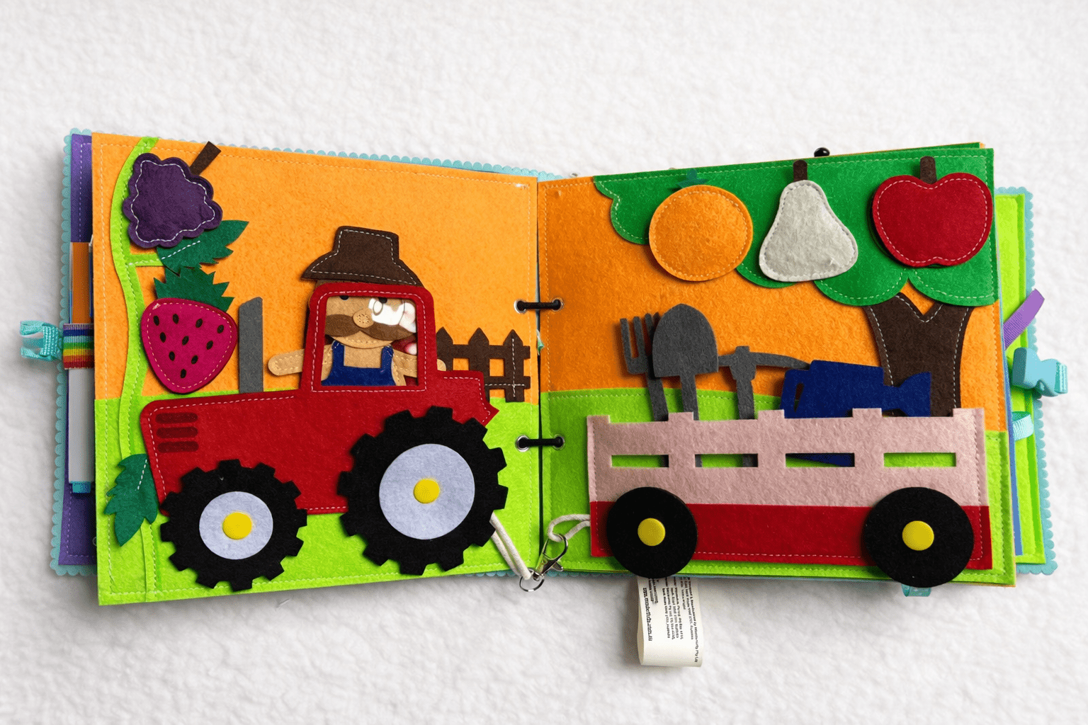 Farmyard Fun Busy Book For Toddlers and Pre-schoolers – Wondertivity
