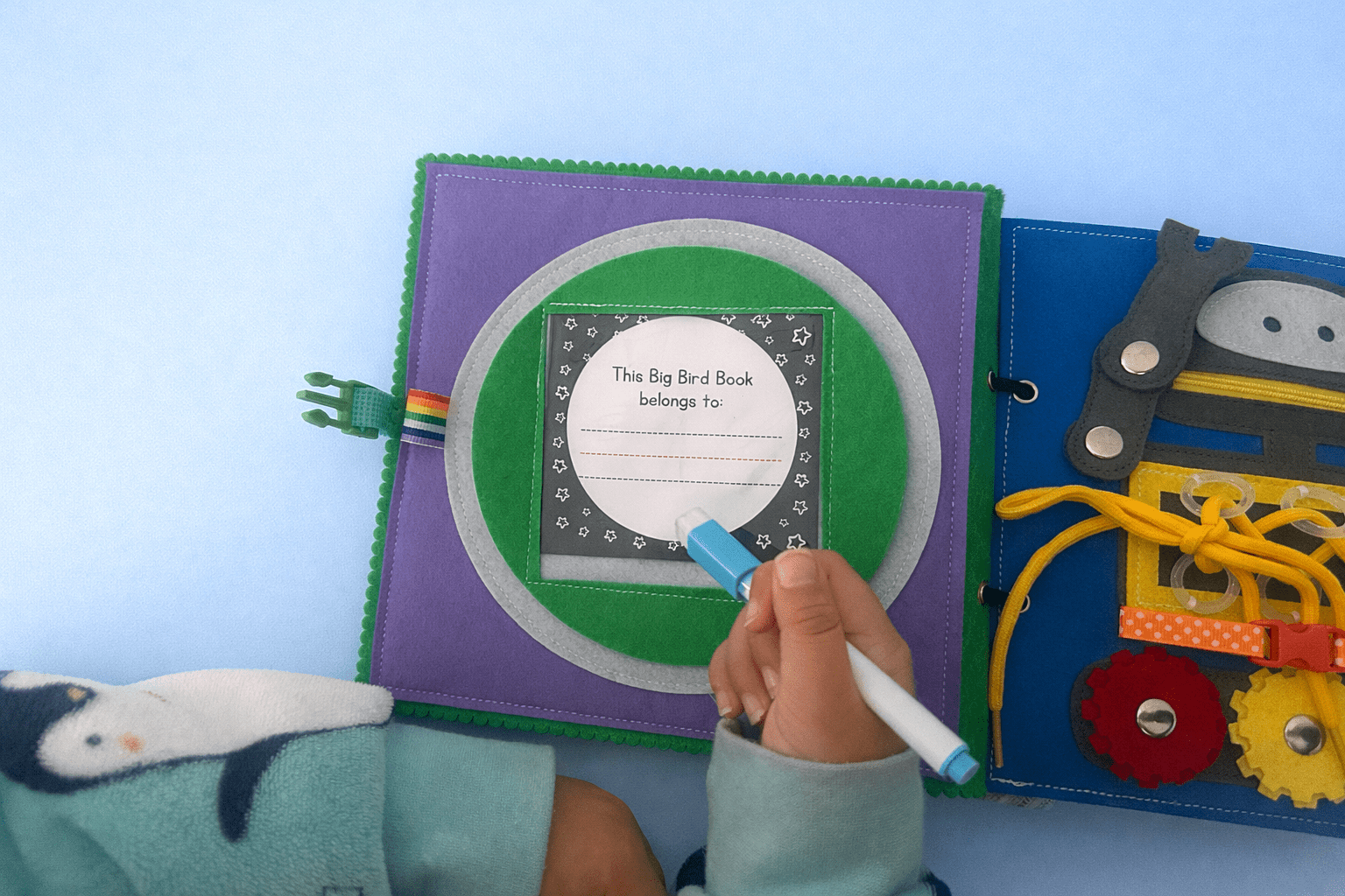 Big Bird - Busy Book for Children Starting School – Wondertivity