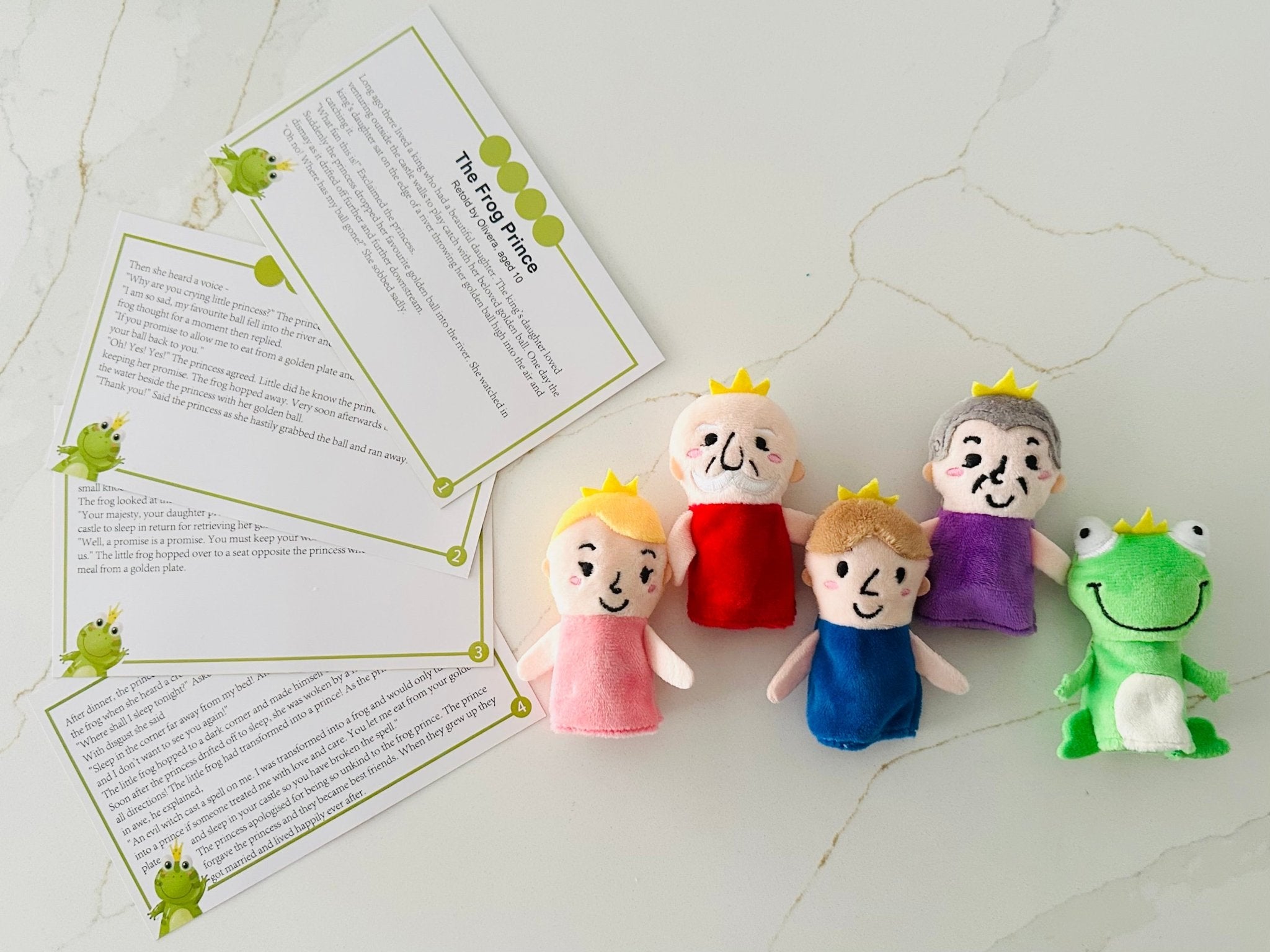 Storyteller’s Finger Puppets – Wondertivity