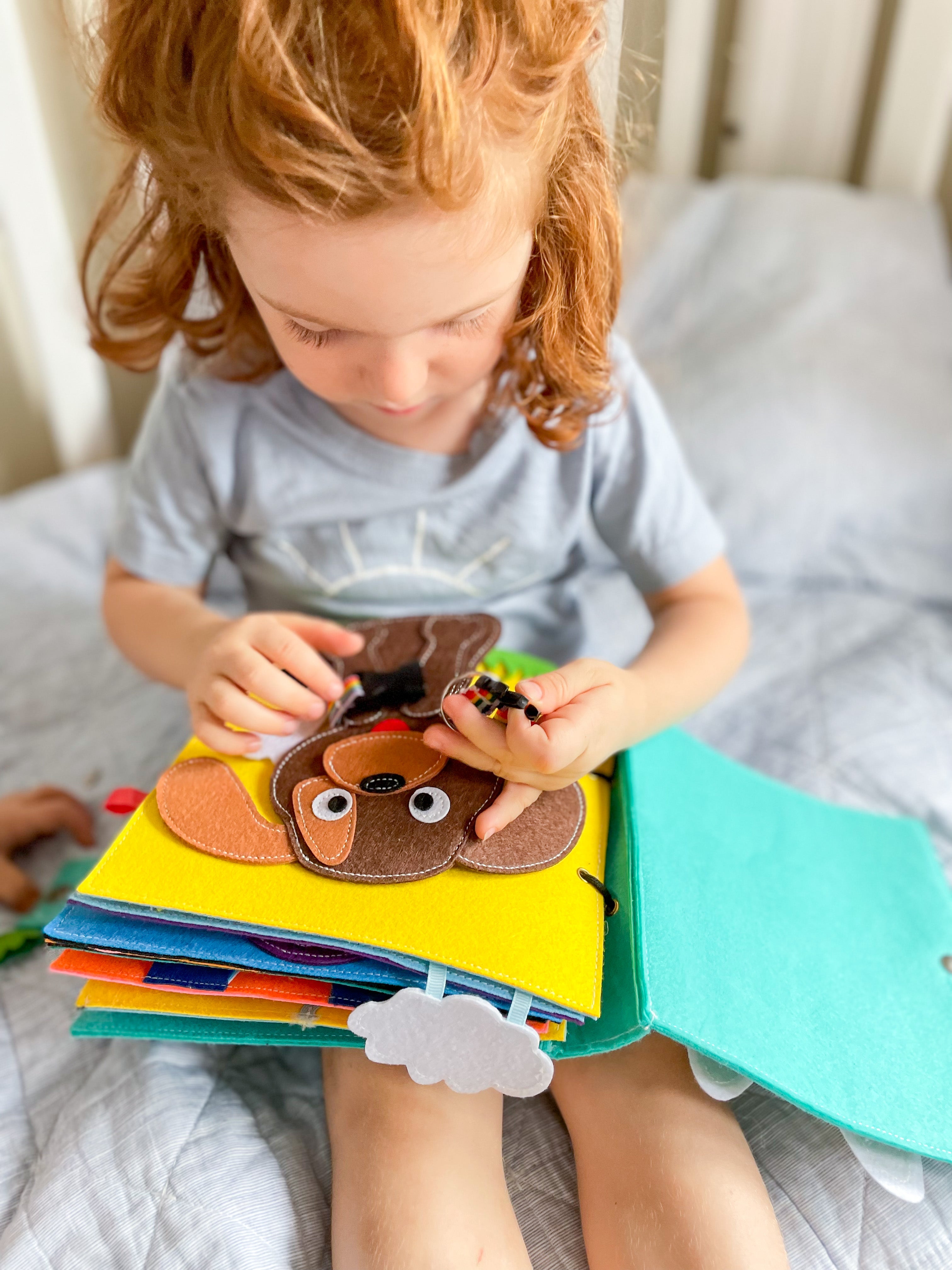 Best Selling Felt Busy Books and Quiet Books for Children – Wondertivity