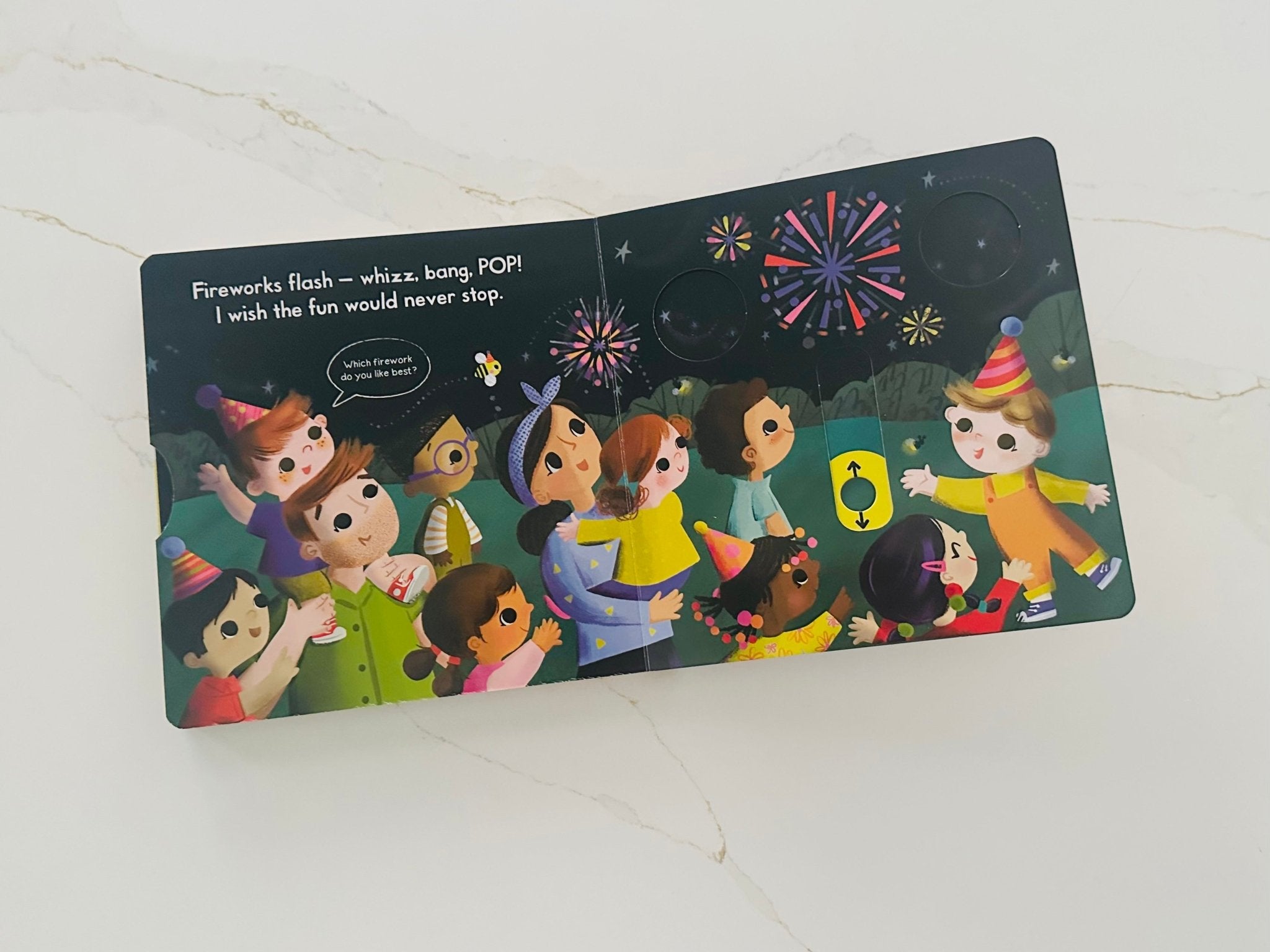 Busy Party - Push, Pull and Slide Book – Wondertivity