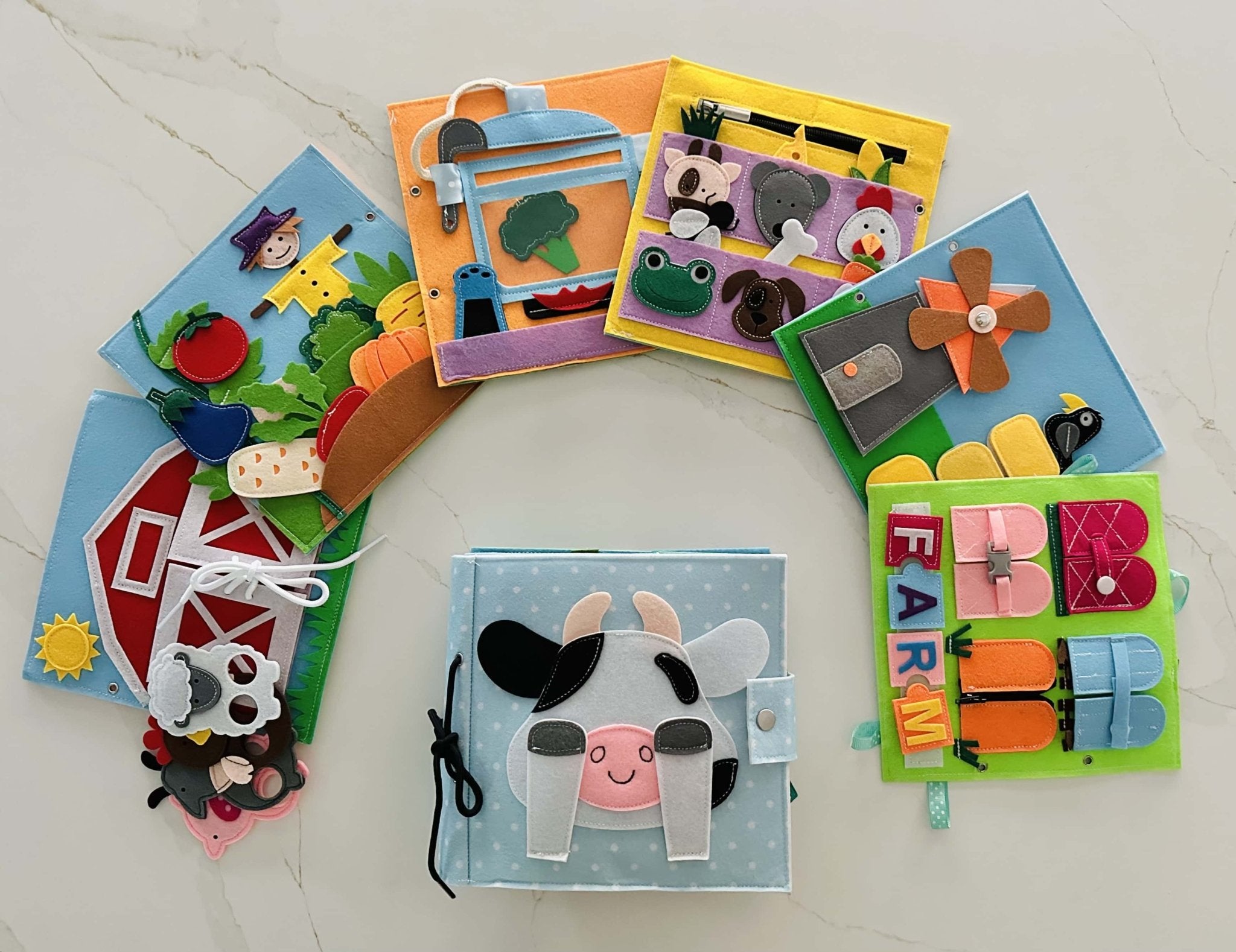 Farmyard Fun Busy Book For Toddlers and Pre-schoolers – Wondertivity