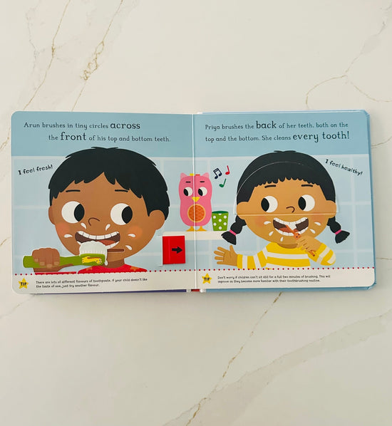 Let's Brush our Teeth: How To Brush Your Teeth - a Push, Pull and Slid ...