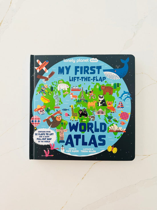 Lonely Planet Kids: My First Lift-the-Flap World Atlas – Wondertivity