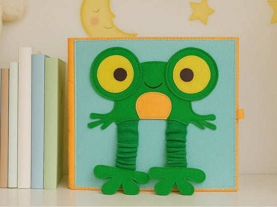 Friendly Frog Toddler Book – Wondertivity