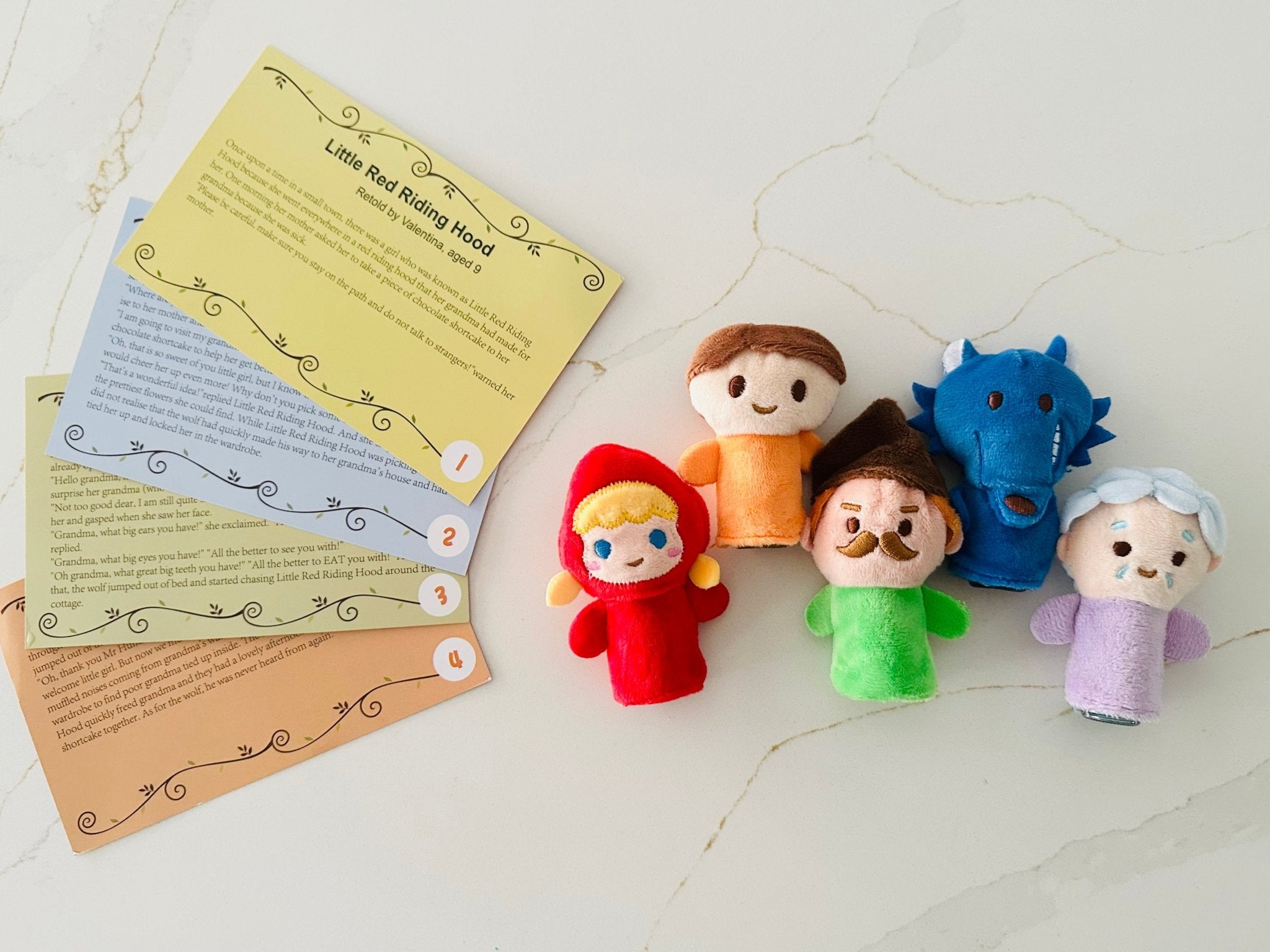 Storyteller’s Finger Puppets – Wondertivity