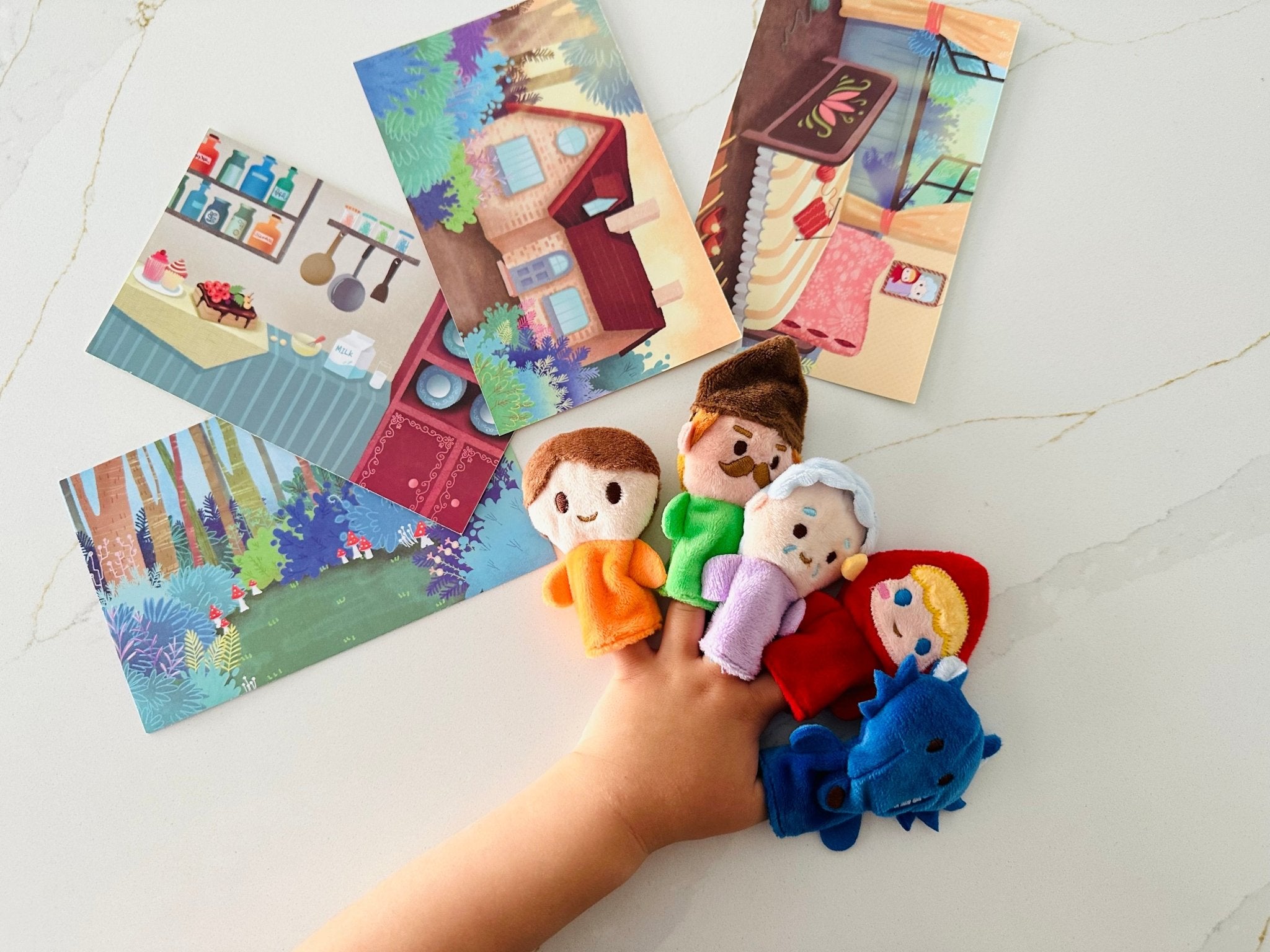Storyteller’s Finger Puppets – Wondertivity
